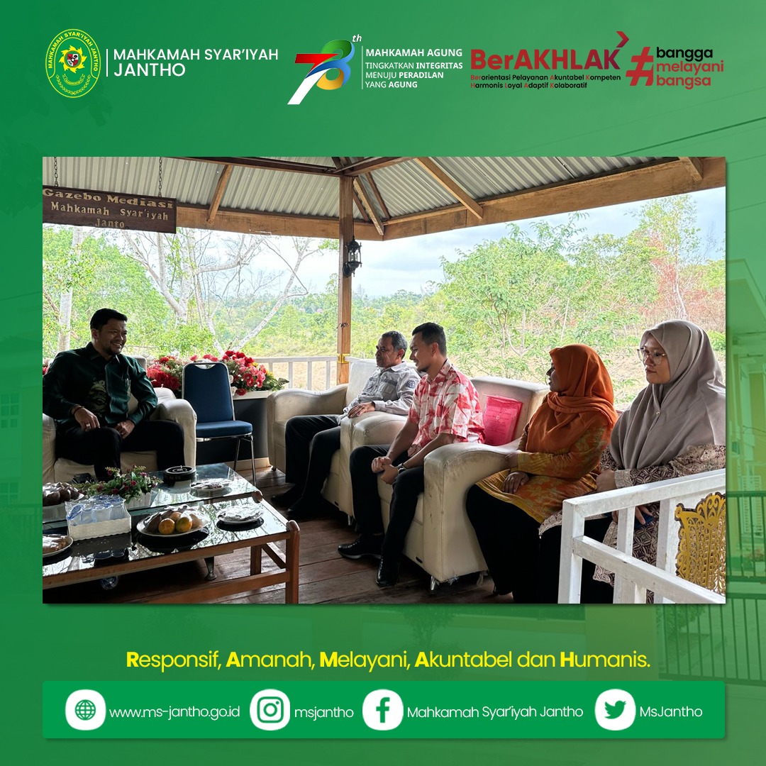 Mahkamah Syar’iyah Jantho dan Badan Pertanahan Nasional Kab. Aceh Besar ...